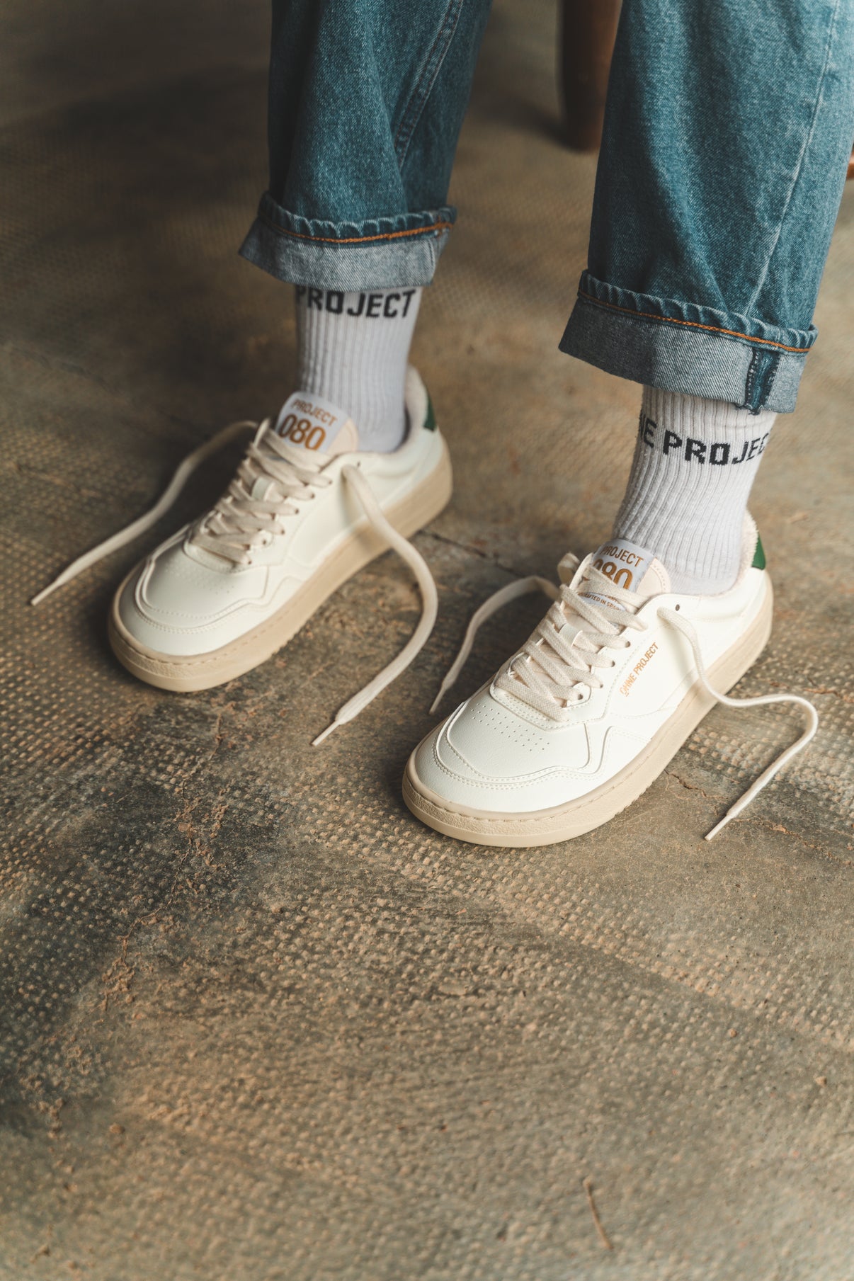 Barefoot Sneaker Project 080 Royal Green | OHNE PROJECT