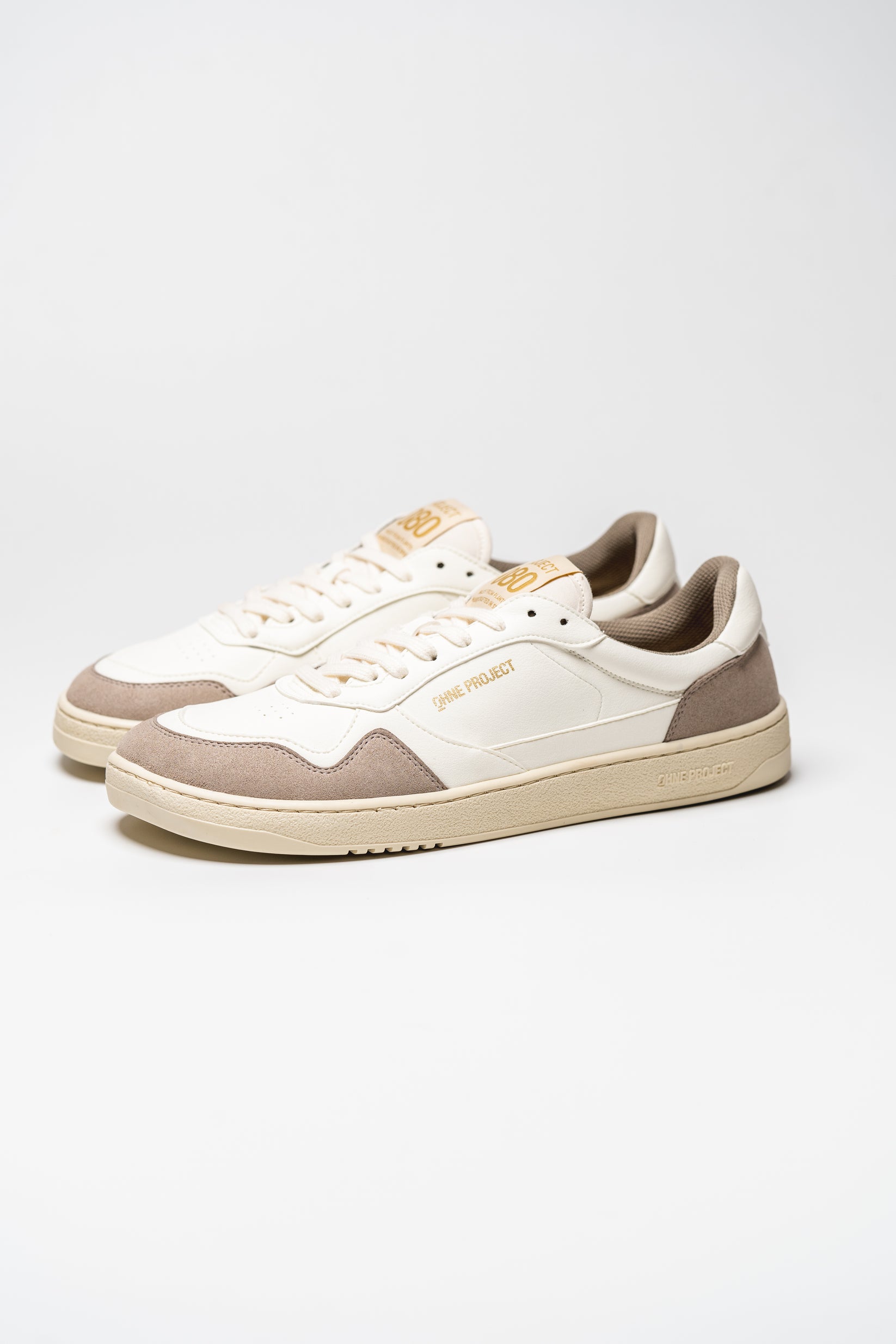 Grey Suede - Zapatillas Barefoot Blancas y Grises - Project 080